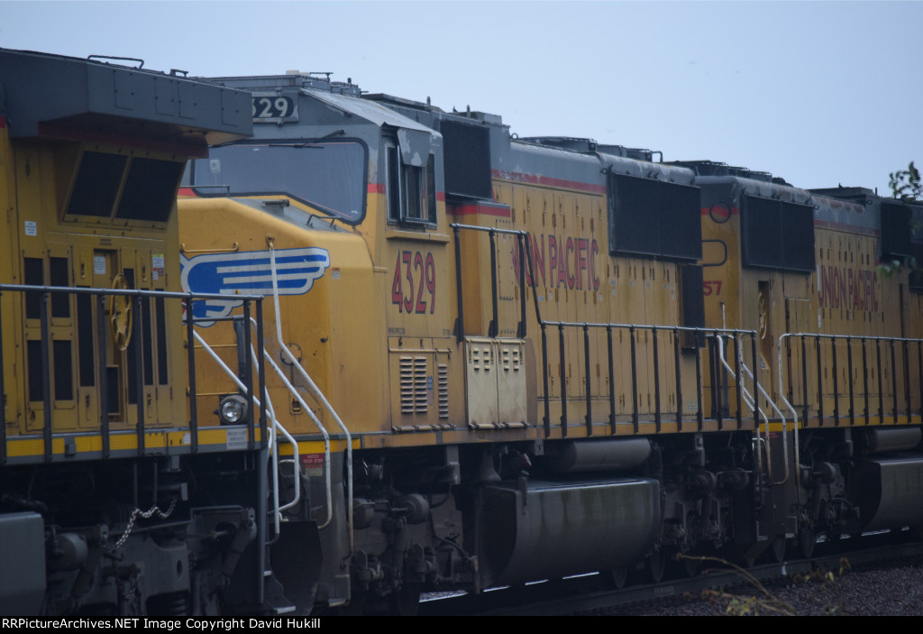 UP Engine 4329, Des Moines IA